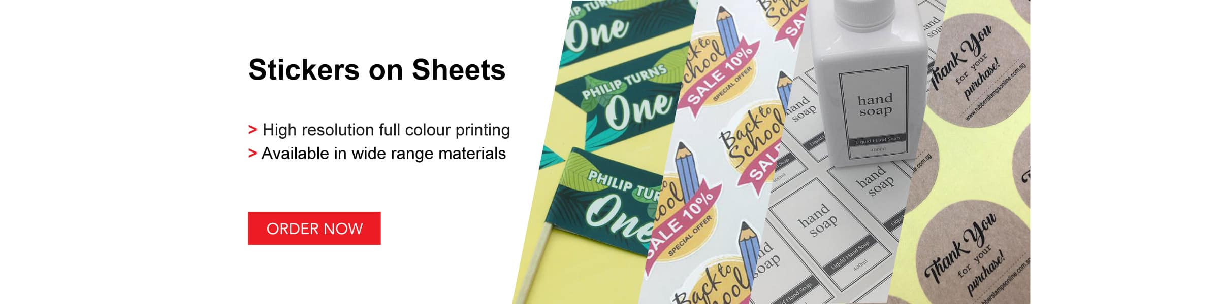 Stickers Singapore | Normal Stickers | Vinyl Stickers | Domed Stickers